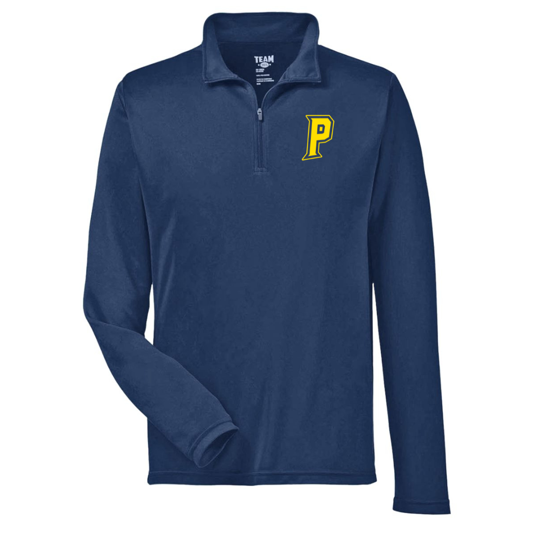 Performance 1/4 Zip - Letter Logo – Source Teamworks