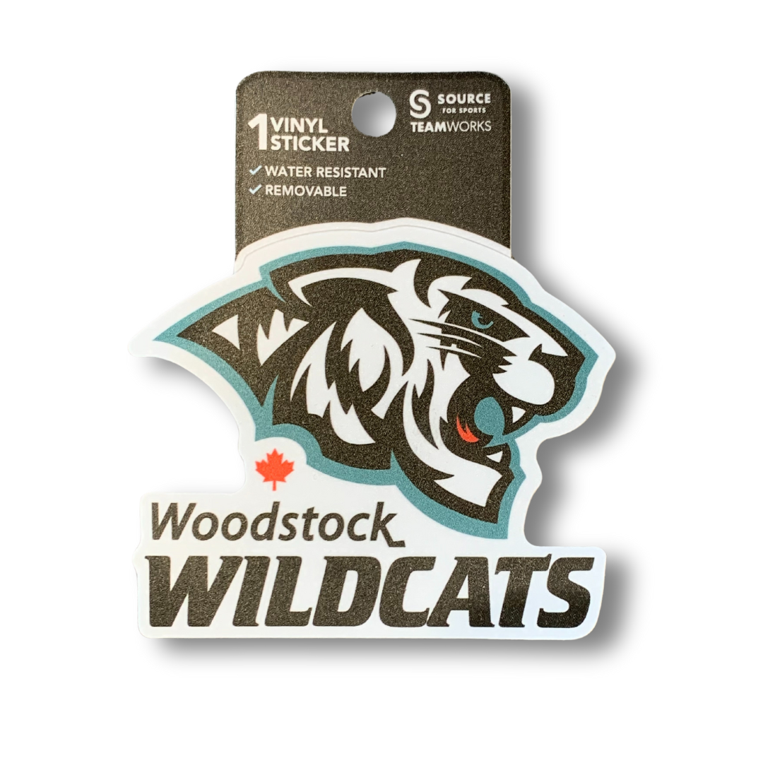 Woodstock Wildcats Sticker – Source Teamworks